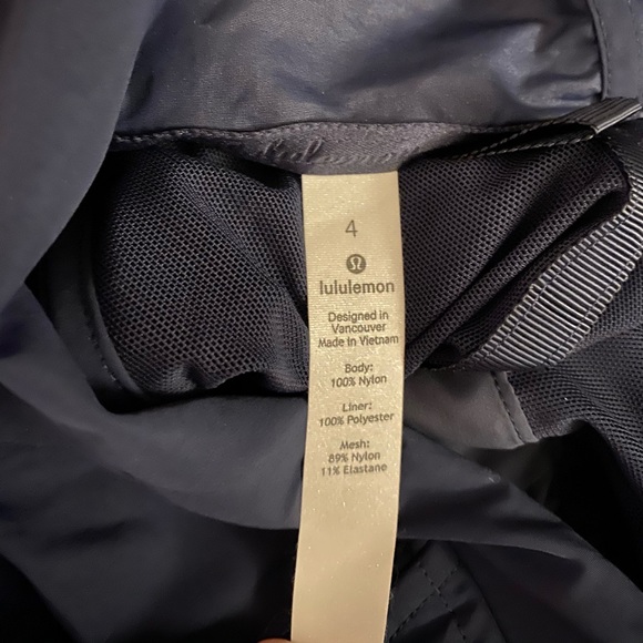 lululemon athletica | Jackets & Coats | Lululemon Navy Move With The ...